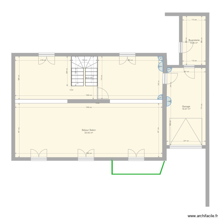 Plan – La Bastide – Par Gaucsylvin ️ | ArchiFacile