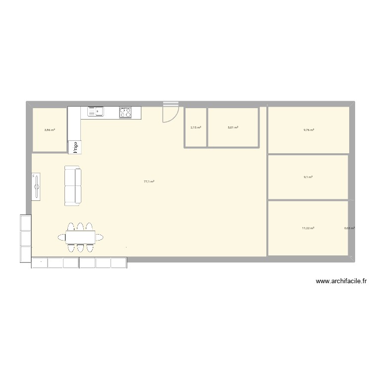 Plan 8 pièces 130 m² – Adeline – Par adeline touron ️ | ArchiFacile