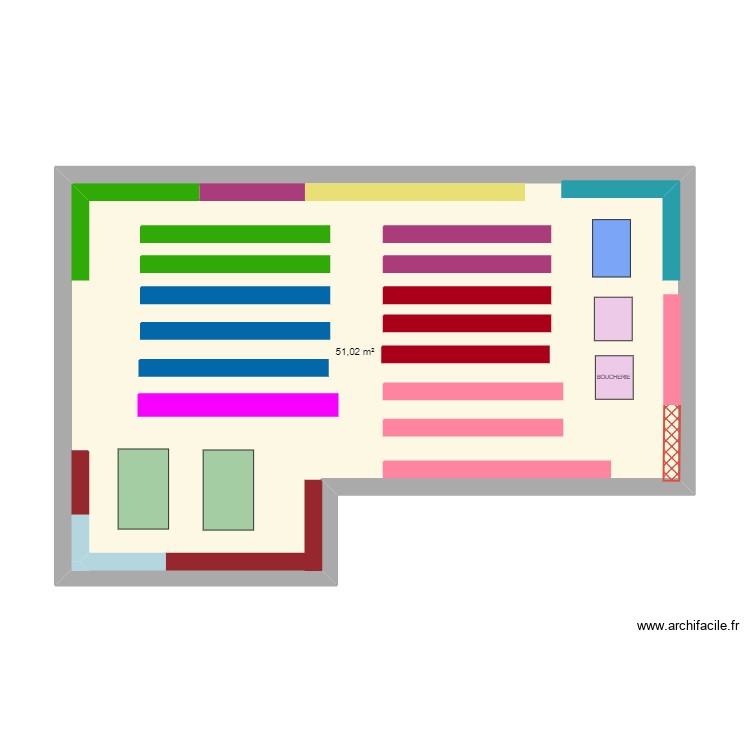 Plan – plan de masse intermarche – Par CLEMENCE_LSL ️ | ArchiFacile