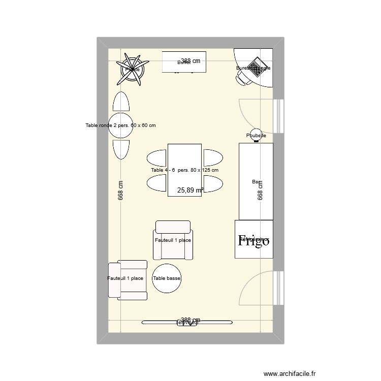 Charlot - Plan dessiné par mlijulie