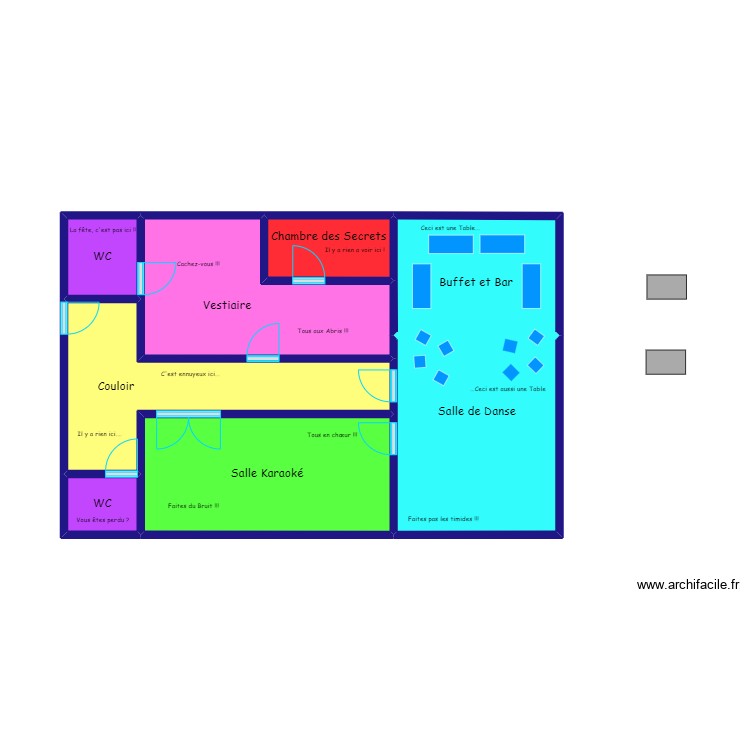 Plan Intérieur V2 - Plan 8 pièces 35 m2 dessiné par YuJulio24