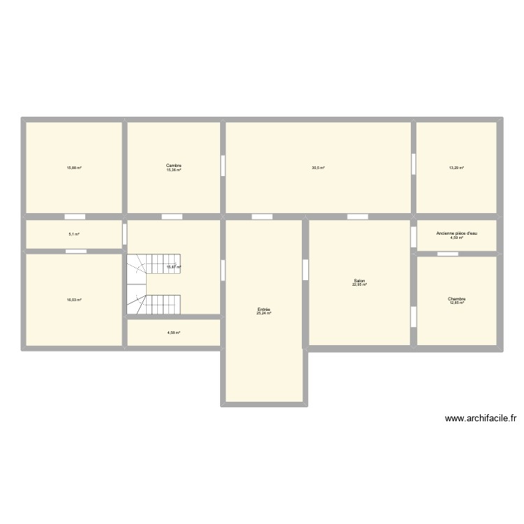 Plan – Château Champvert – Par TIMMO NIVERNAIS ️ | ArchiFacile
