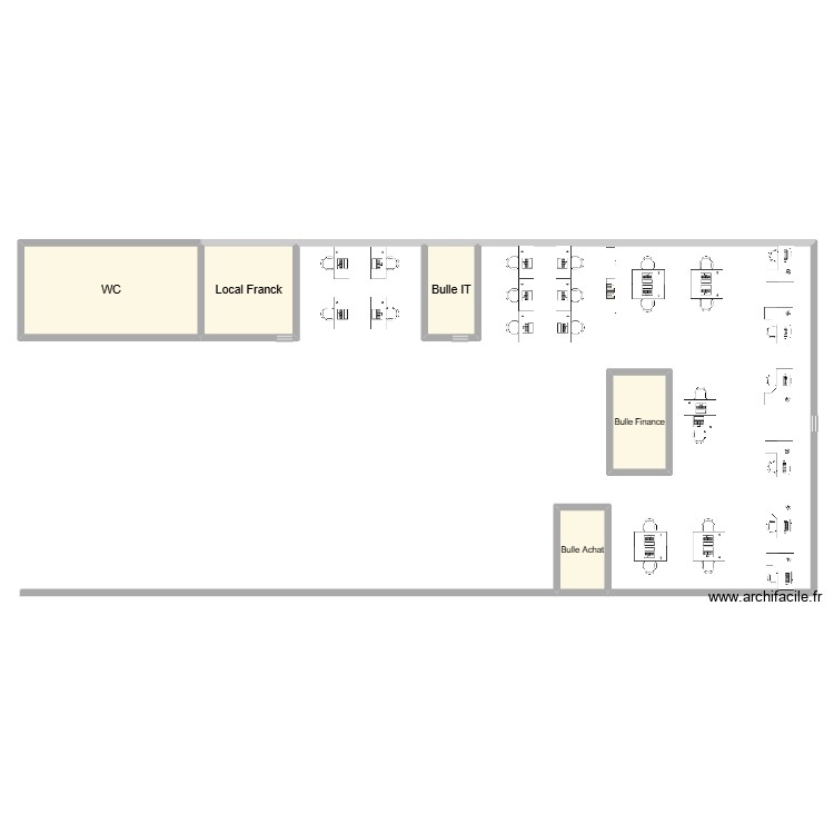 Project 3 - Plan 5 pièces 89 m2 dessiné par anthobtte