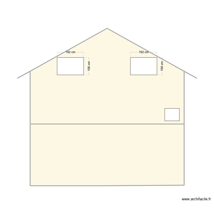 NORD - Plan 1 pièce 68 m2 dessiné par DelphineFqt