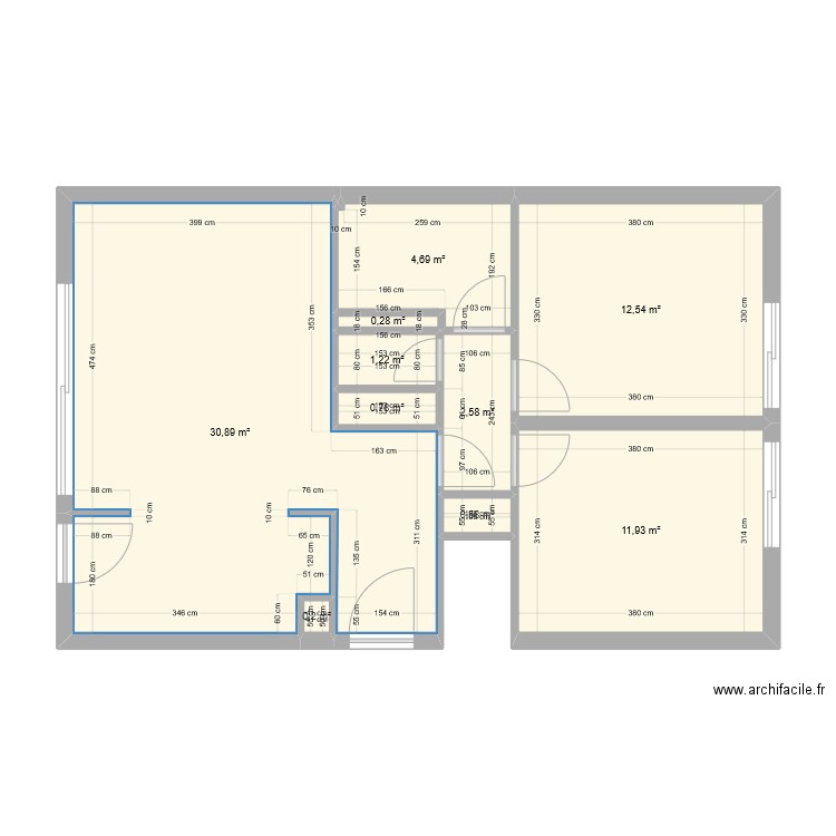 Comores Plaisance - Plan dessiné par emariad