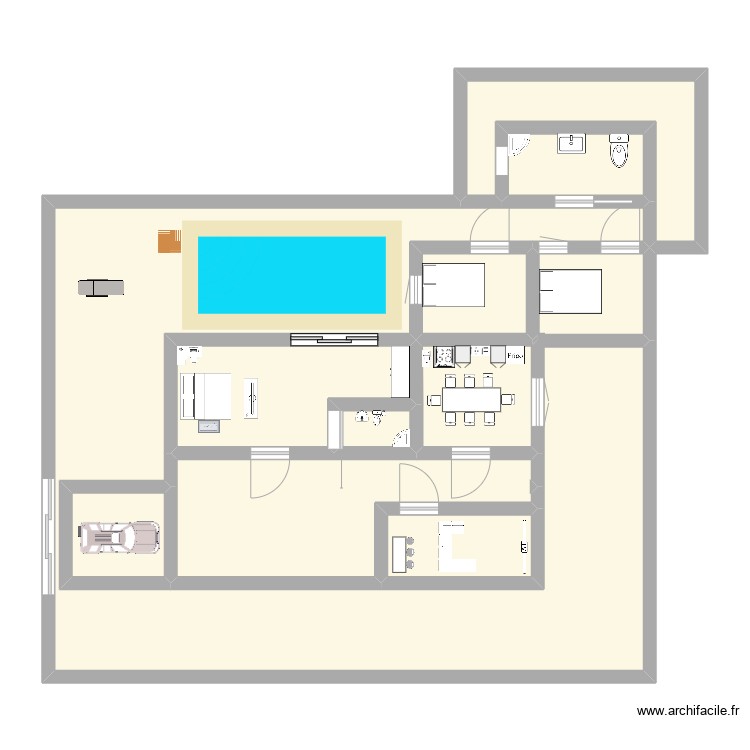 Plan – kay eff – Par wensky severe ️ | ArchiFacile