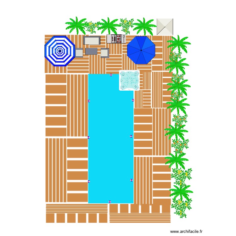 Plan – piscine – Par Sikasso ️ | ArchiFacile