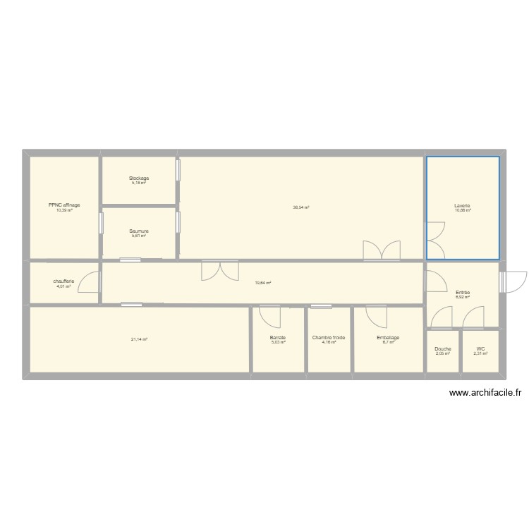 Plan – Fromagerie – Par Louis Laval ️ | ArchiFacile