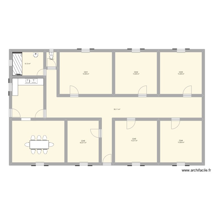 Plan – boudouaou 2 – Par kheiro95 ️ | ArchiFacile