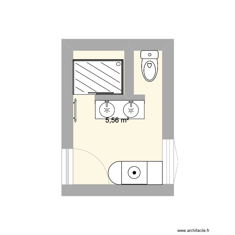 SDB - Plan dessiné par 18octobre