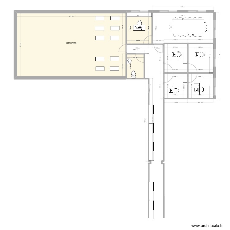 MERCEDES - Plan 3 pièces 64 m2 dessiné par bjd73