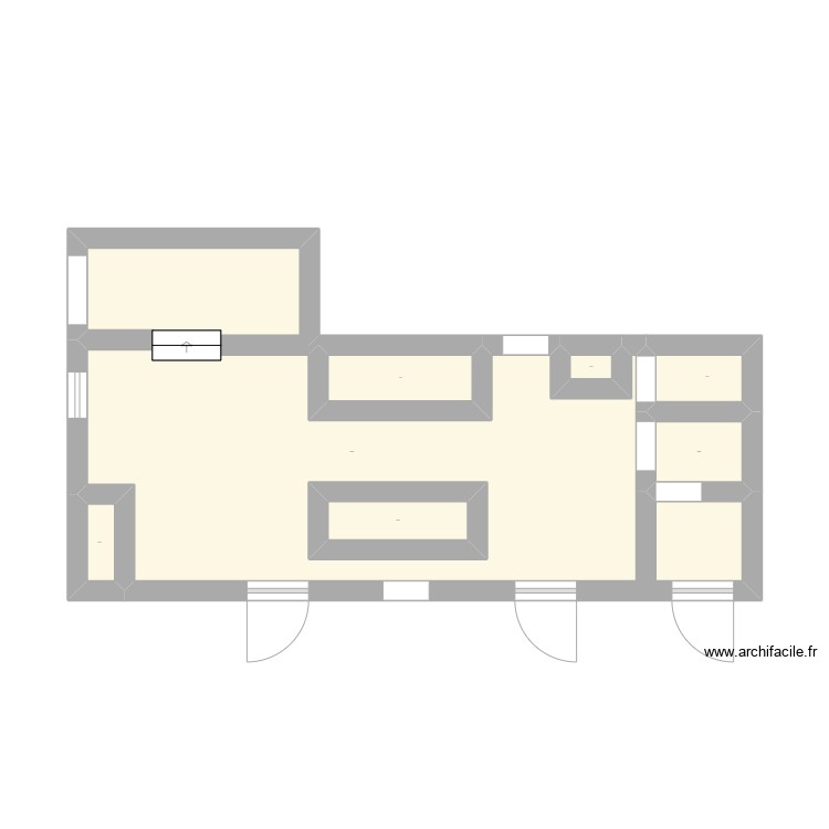 o ble des lys - Plan 7 pièces 27 m2 dessiné par ilies2008