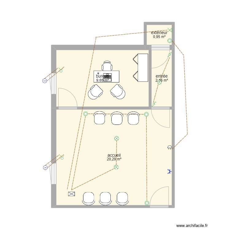 plan enzo jullin - Plan 4 pièces 33 m2 dessiné par enzo_7729