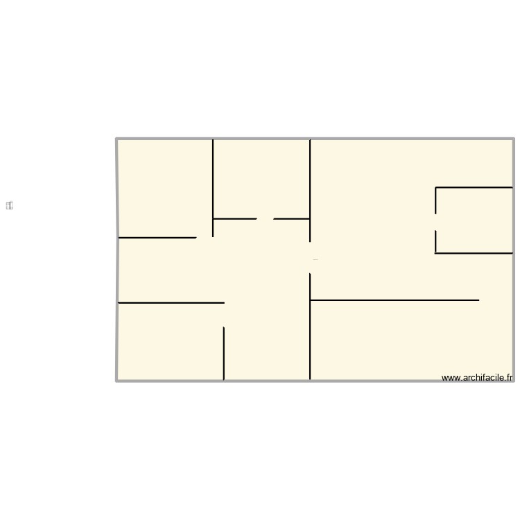 dar - Plan 1 pièce dessiné par BOUMLIK