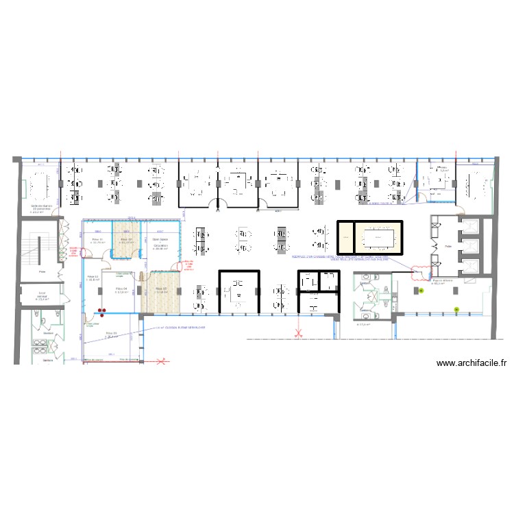 R1 actual - Plan 2 pièces 25 m2 dessiné par KristL2