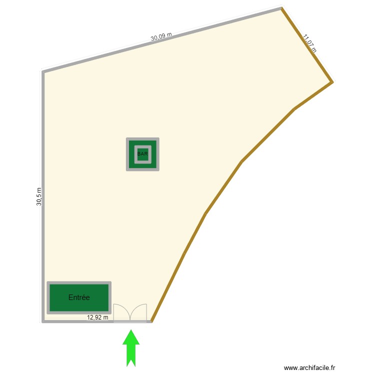 Guinguette - Plan dessiné par maxencebz