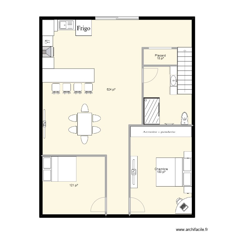 Plan – loft – Par totorobert2004 ️ | ArchiFacile