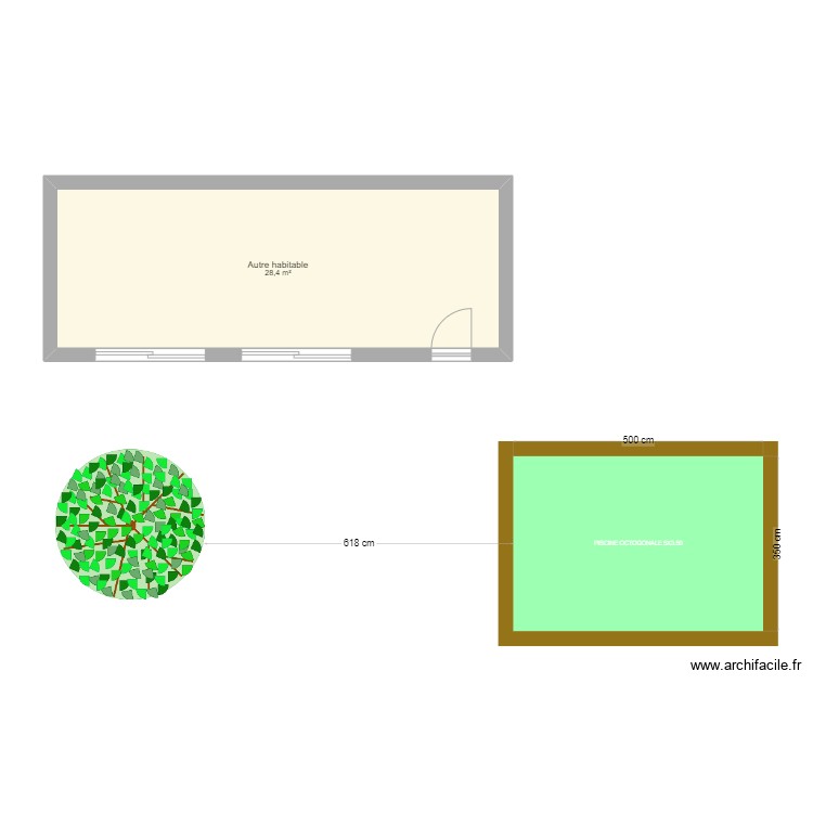 Plan – PISCINE – Par helenalova ️ | ArchiFacile