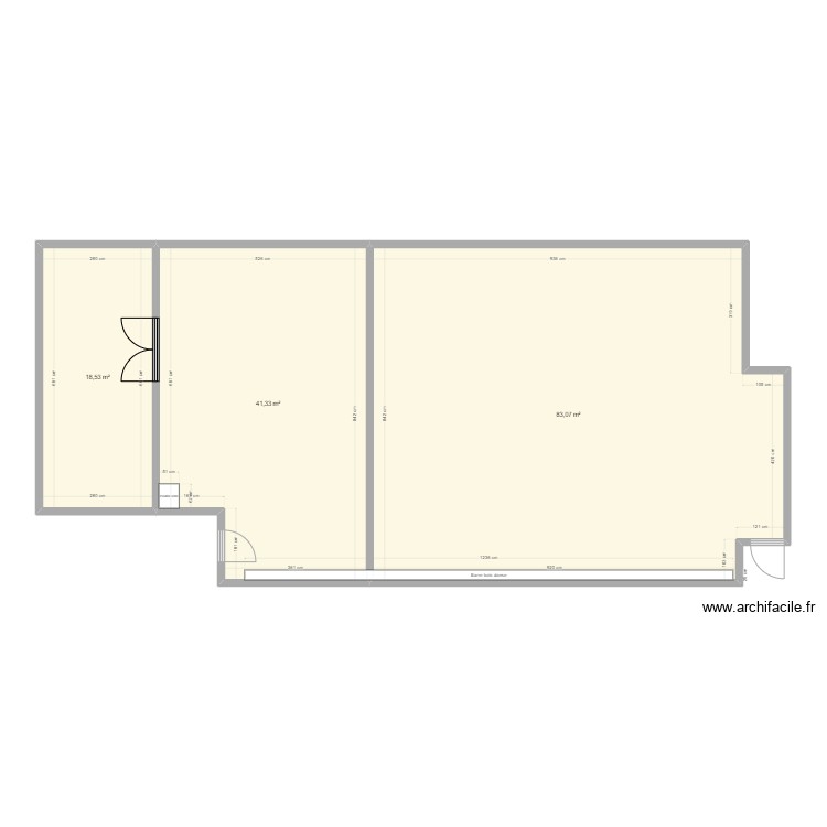 espace forme - Plan dessiné par clement1001