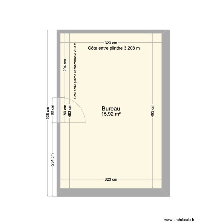 Bureau Messanges - Plan dessiné par Vieux Bouc