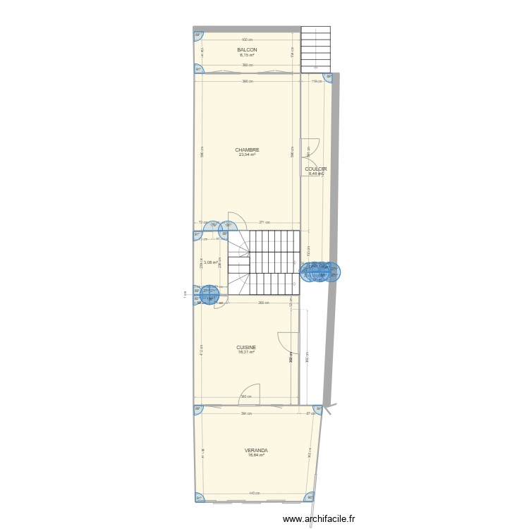 Plan immeuble - Plan dessiné par TataTeuteu