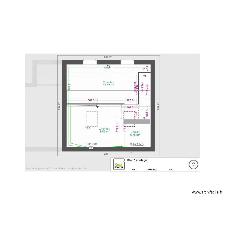 Plan – plan RJ45 1er – Par mlebecq ️ | ArchiFacile