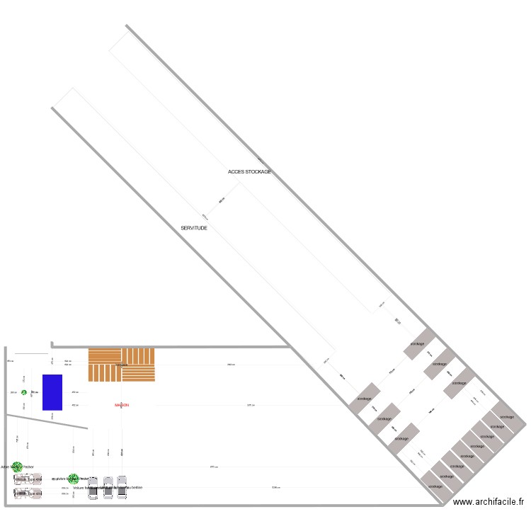 terrain - Plan dessiné par micka_dc