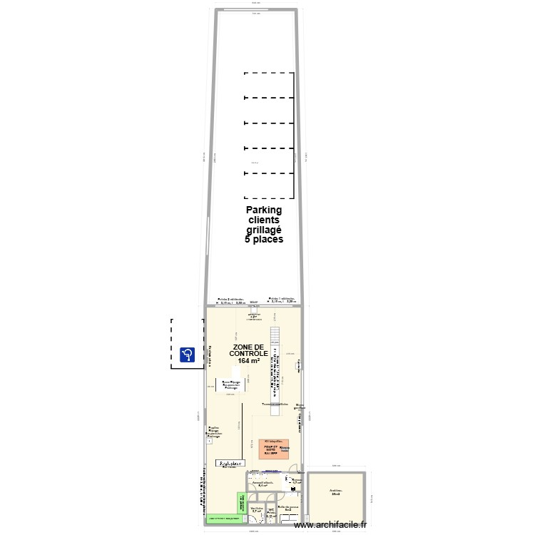 CCT mixte VL/CL CTMG CHATELLERAULT 86CTMG - Plan 8 pièces 501 m2 ...