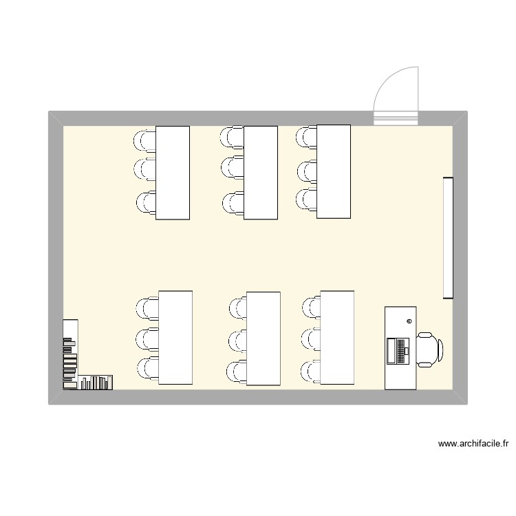 Plan Plan Classe Par Emro60 ️ Archifacile 1442
