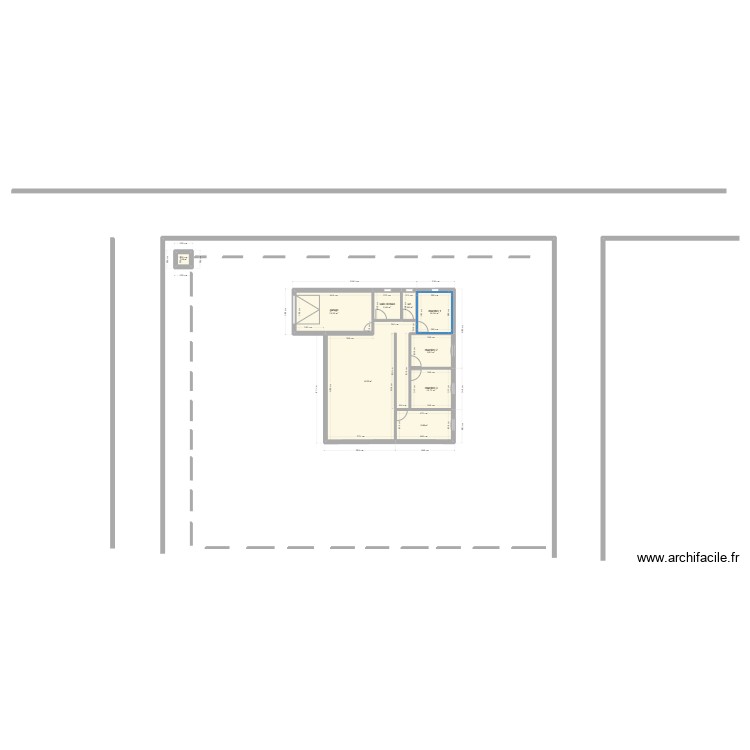 projet morgan - Plan 8 pièces 134 m2 dessiné par ganmor33