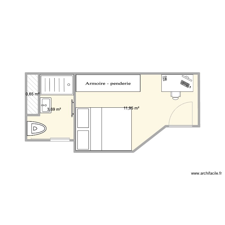 Plan – travaux 1 – Par Pierrevalmy ️ | ArchiFacile